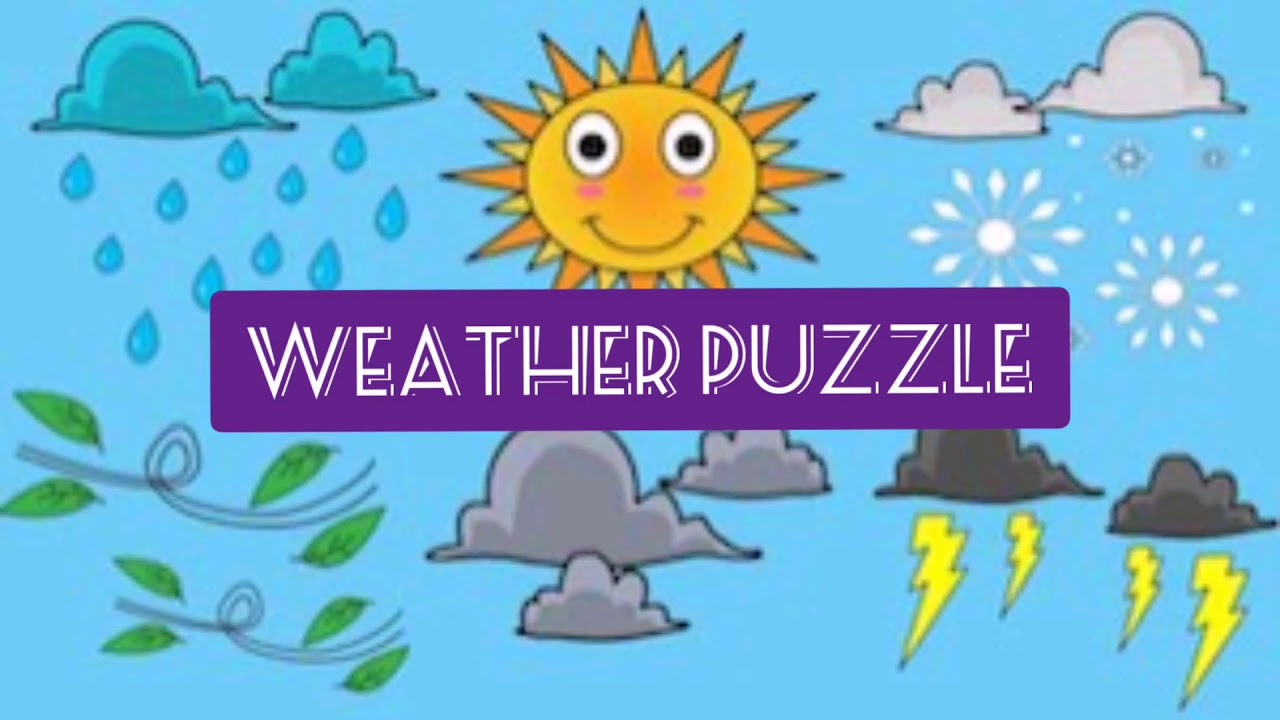 Weather puzzle activity - YouTube