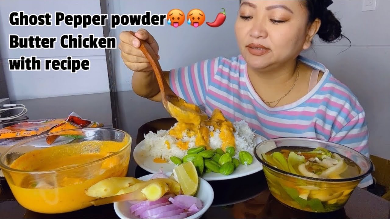 Butter chicken siamdan/ Sap hmarcha phut- thak ṭha ve khawp mai ...