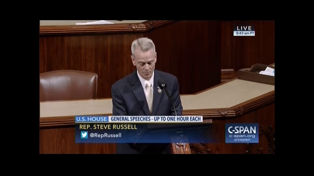 Rep. Russell Speaks on Government Waste (Part 2) - YouTube