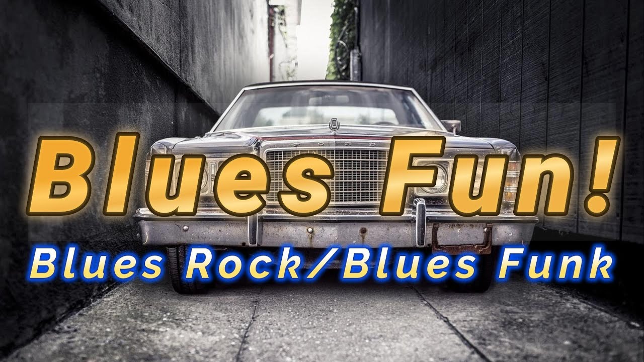 Blues Fun！【Blues and Old Cadillac】Blues Rock/Blues Funk - YouTube