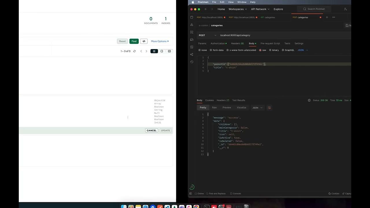 Model tree structures with child reference in nodejs api | #mongoose #nodejs #model #mongodb ...
