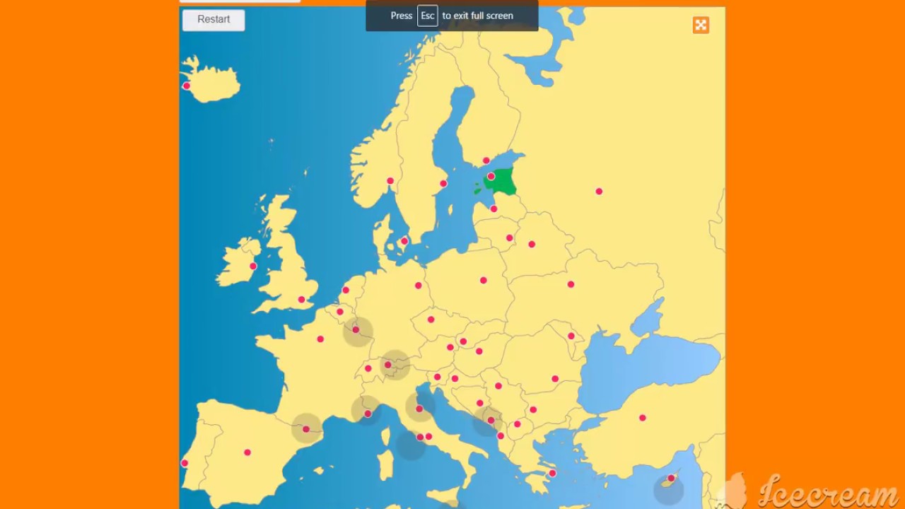 GEOGRAFIE: Statele Europei (Interactiv) - YouTube