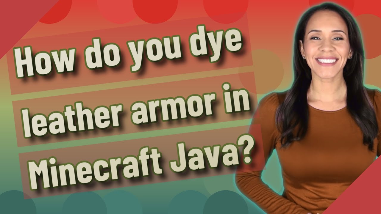 How Do You Dye Leather Armor In Minecraft Java YouTube how-do-you-dye-leather-armor-in-minecraft-java-youtube