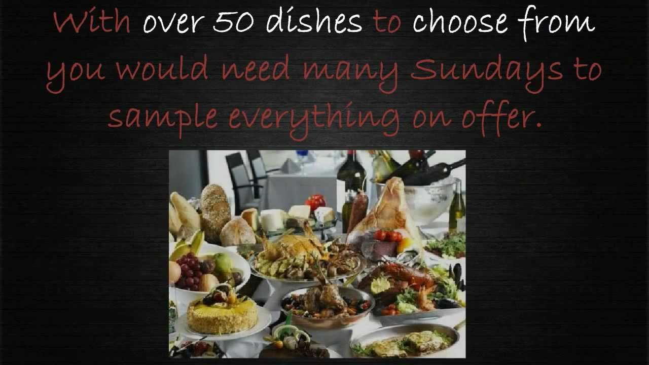 The Ciroc Sunday Brunch at The Blue Frog on 23rd October - YouTube