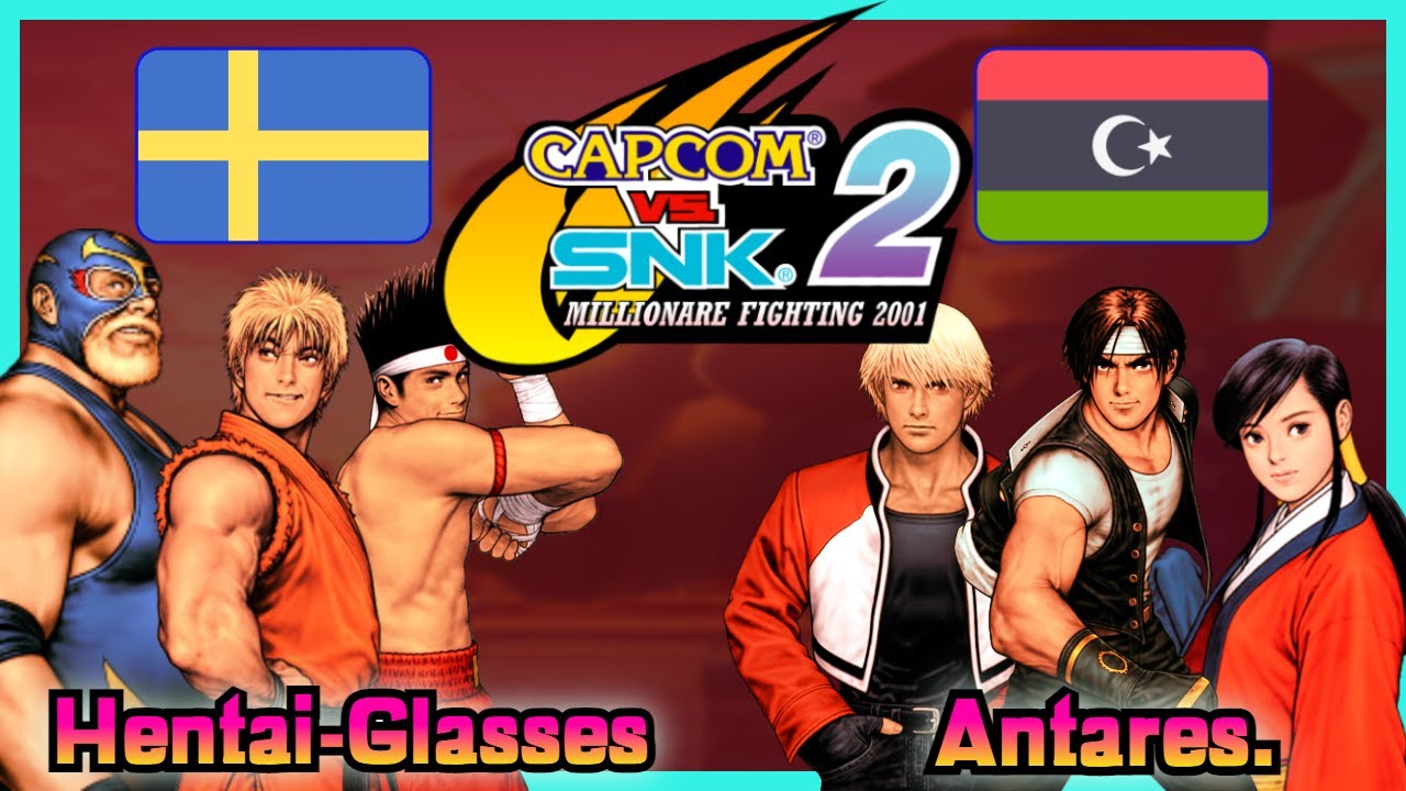 Capcom Vs Snk 2 Hentai Glasses 🇸🇪 Vs 🇱🇾 Antares Flycast