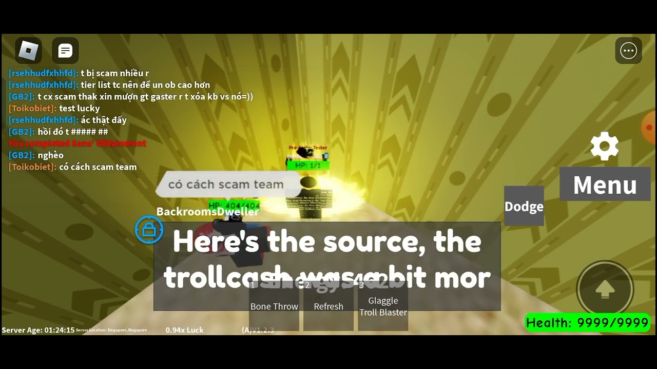 getting milk and bad time cup in trollge incident game remastered - YouTube