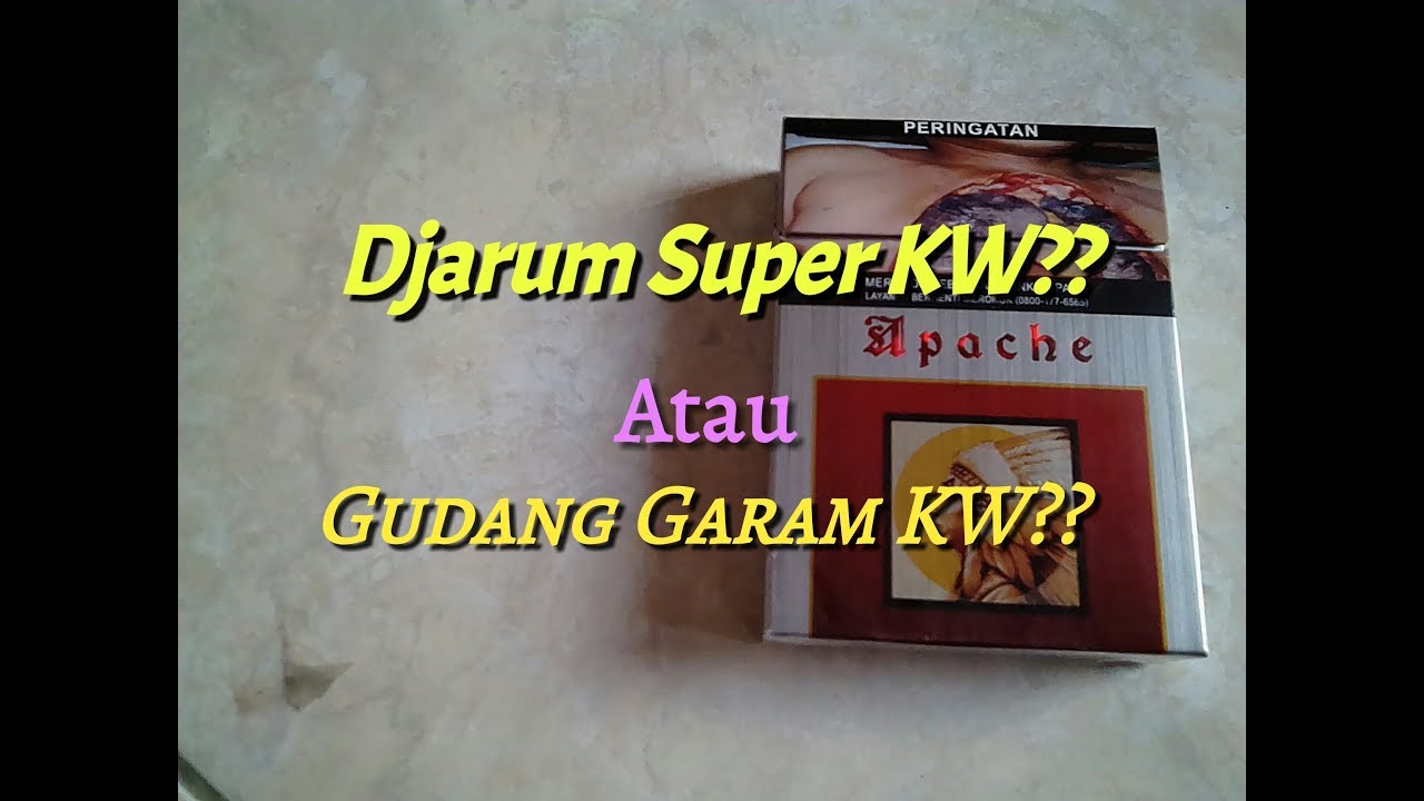 REVIEW Rokok APACHE FILTER - Rokok murah rasa enak dan mantap - YouTube