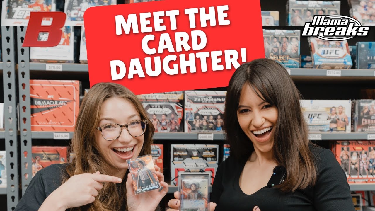 FINALLY MET the CARD DAUGHTER at BURBANK CARDS - YouTube