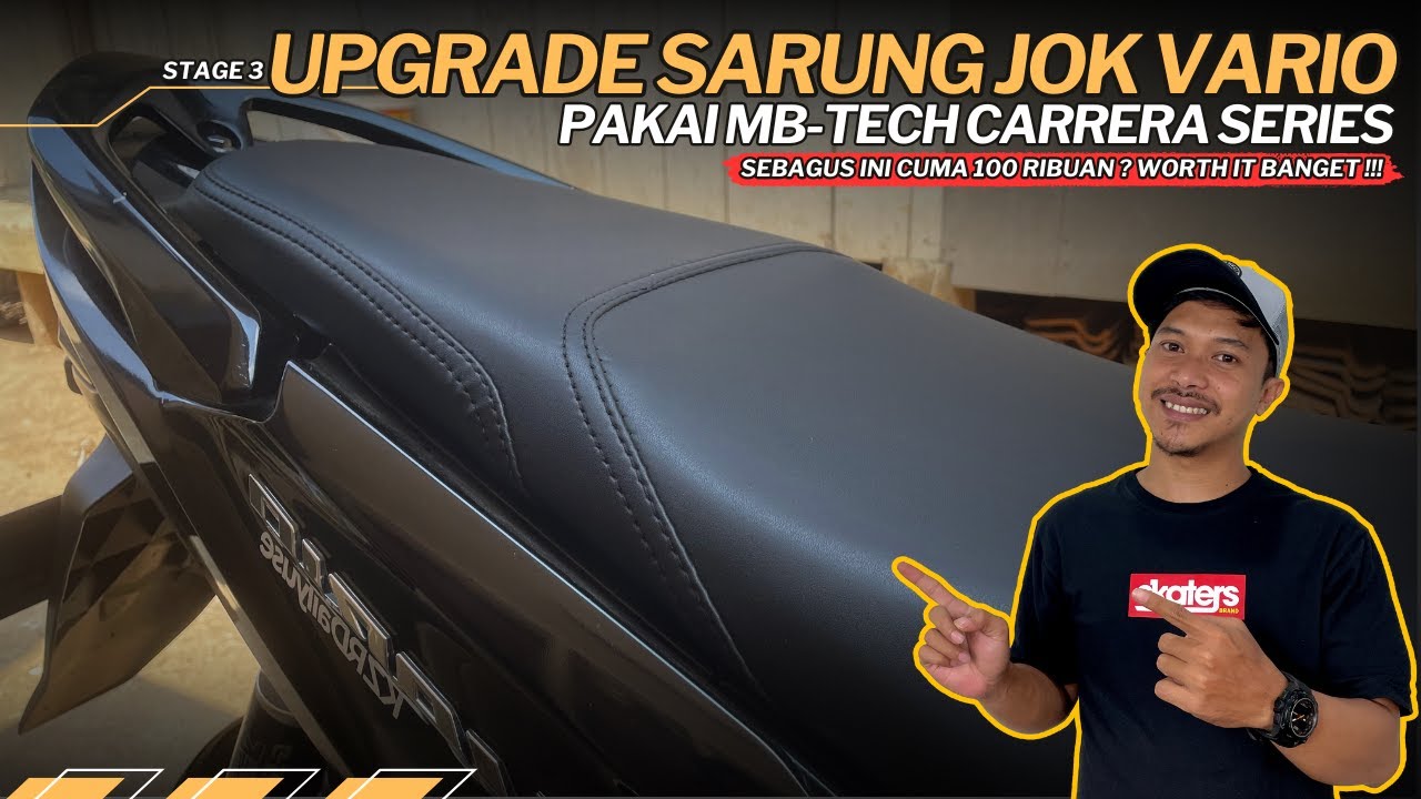 🔴GANTI SARUNG JOK MBTECH - YouTube