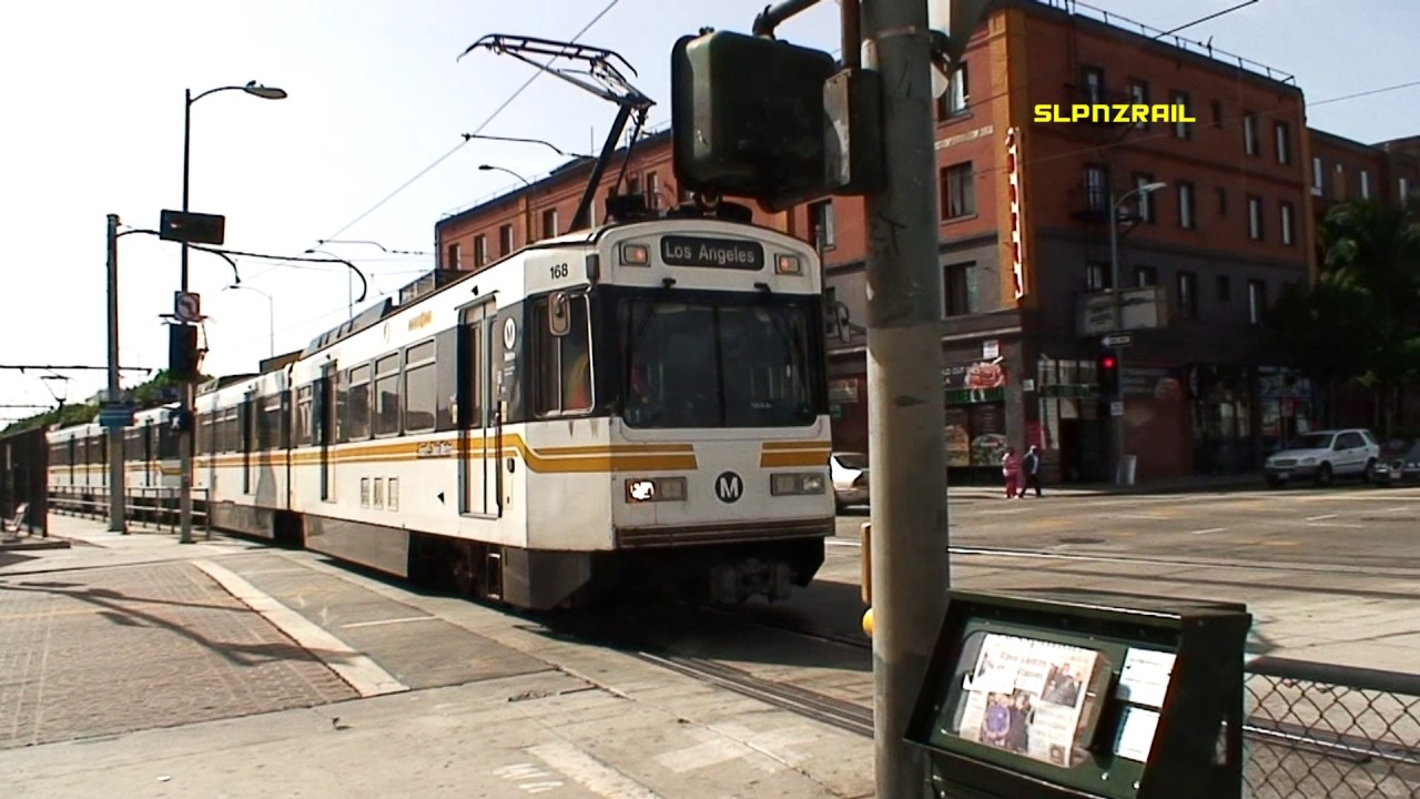 Light Rail Los Angeles California - YouTube