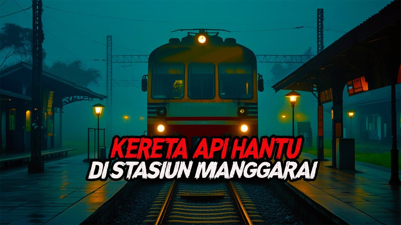 KERETA API HANTU DI STASIUN MANGGARAI - CERITA HOROR - KISAH HOROR ...