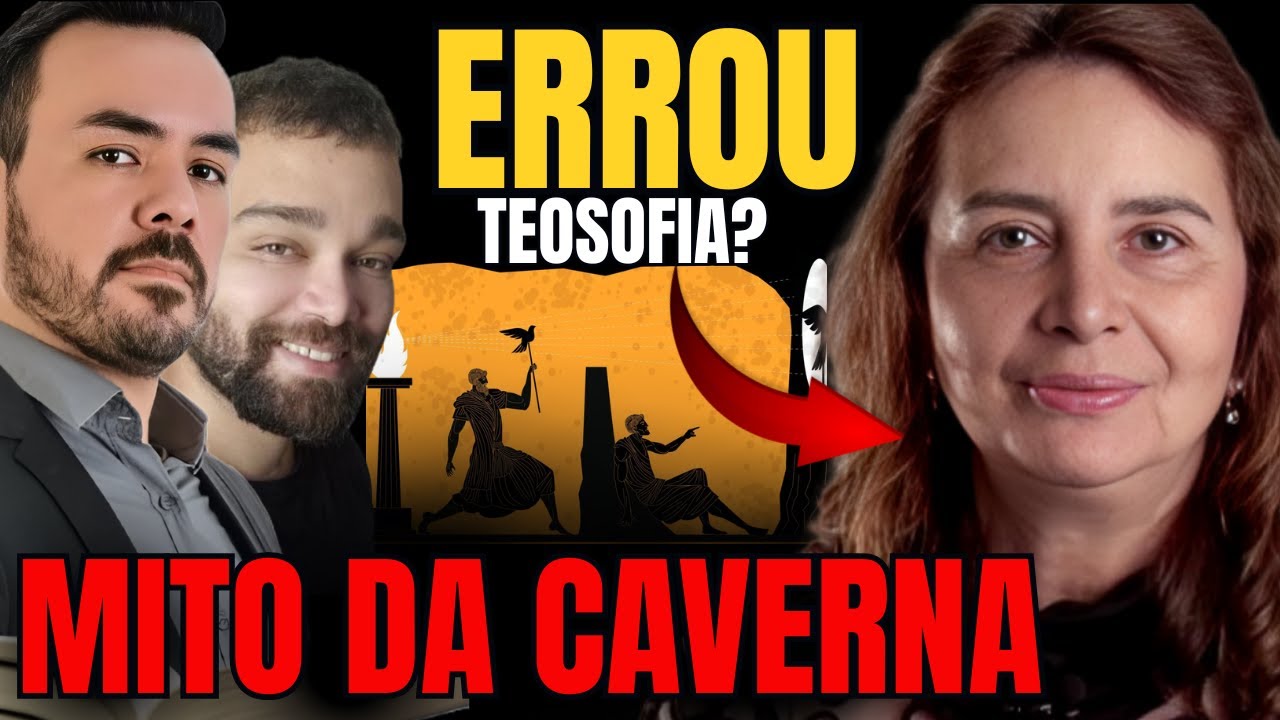 CAVERNA DA PSEUDAGEM DE LÚCIA HELENA À TEOSOFIA - EXPLICANDO O MITO DA CAVERNA - YouTube