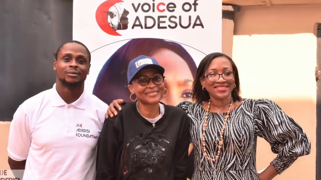 The Adebisi Foundation and Voice of Adesua #projectfeedawarrior ...