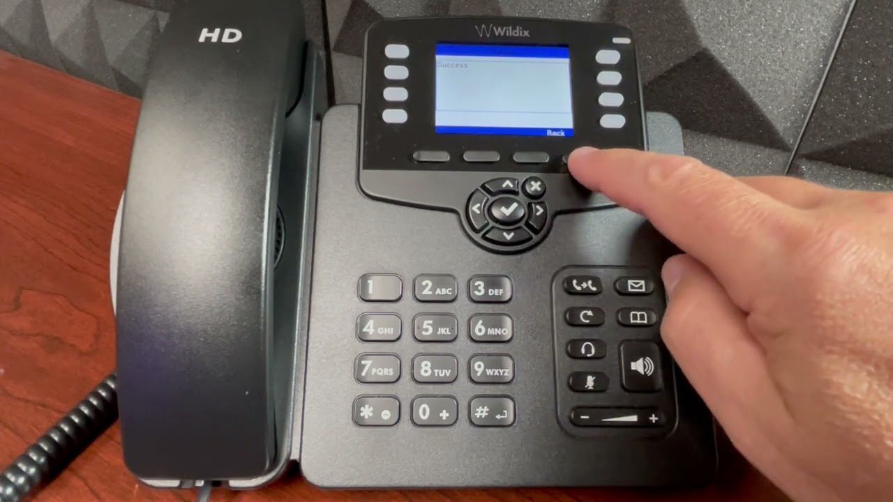 How to Access & Manage Voice Mail Messages - WorkForce Phone - YouTube