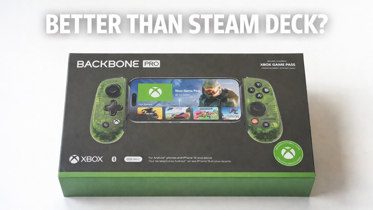 Backbone One Pro Xbox Review — Is It Better Than the Steam Deck? - YouTube