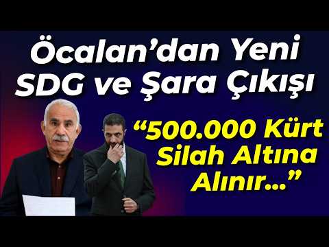 İmralı'dan Yeni SDG ve Şara Çıkışı İddiası: 500.000 Kürt Silah altına alınır