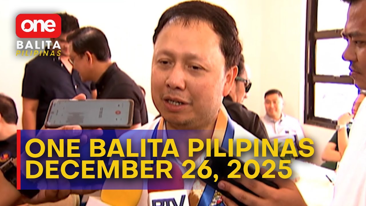 ONE BALITA PILIPINAS | DECEMBER 26, 2025 - YouTube