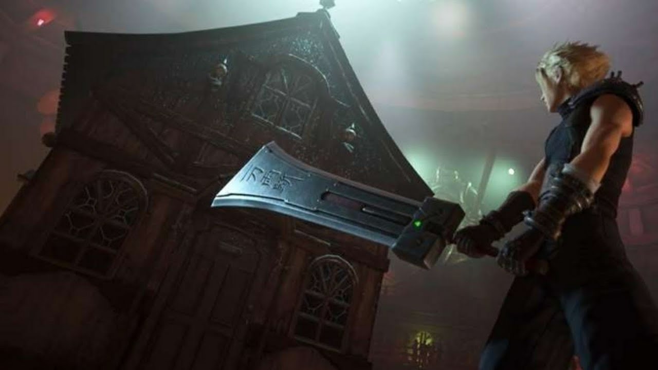 FINAL FANTASY VII REMAKE Part 14 "Hell House Boss Fight & Squat ...