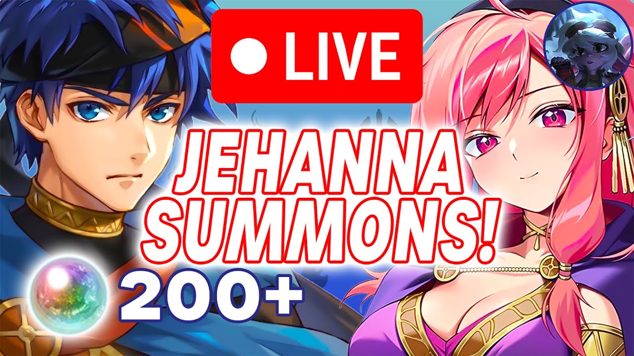 JEHANNA SUMMONS! | Dust Storm Mercs Summoning Session | Fire Emblem ...