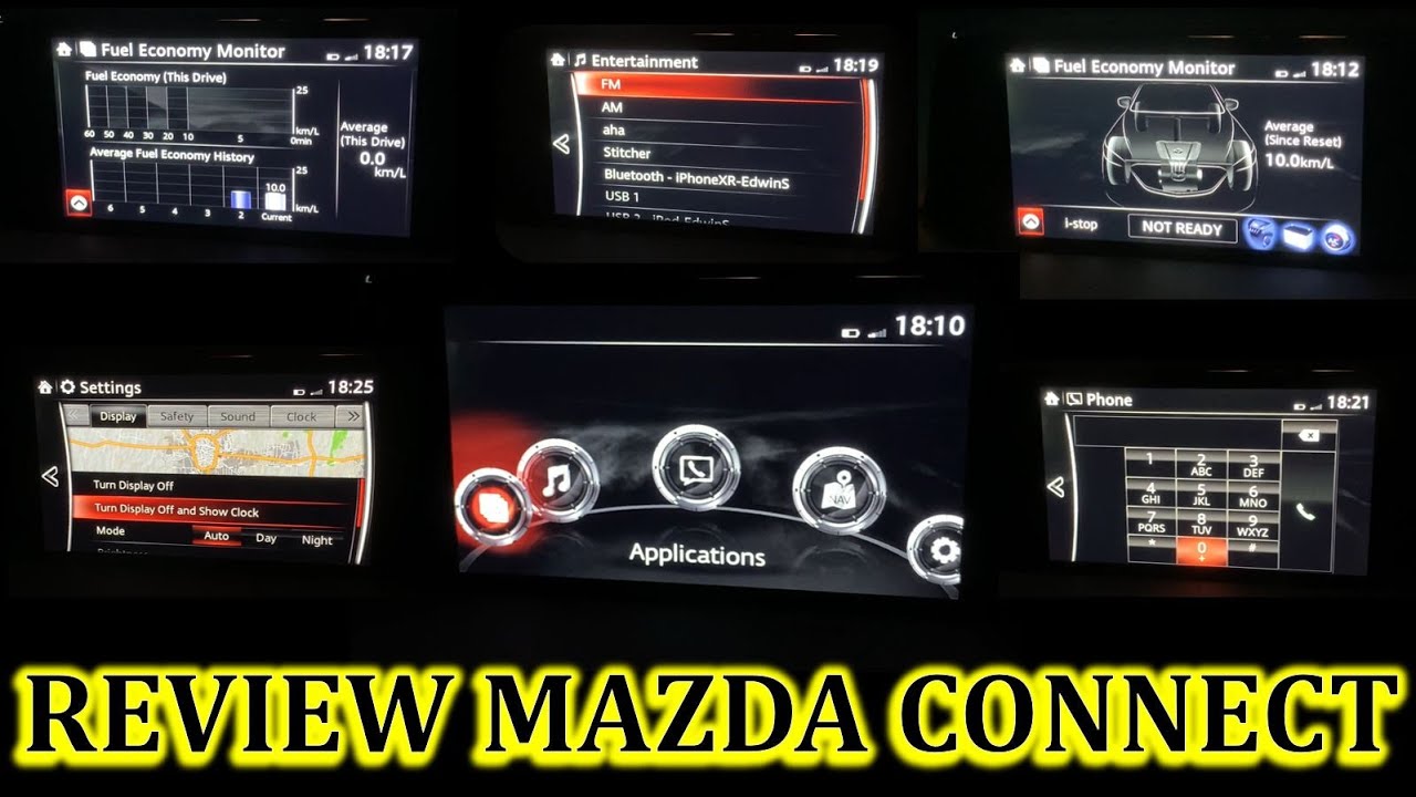 REVIEW MAZDA CONNECT - YouTube