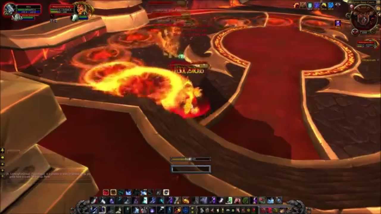 Wow Raid Boss: MajorDomo Staghelm 25 Man Heroic Solo (Firelands Mage ...