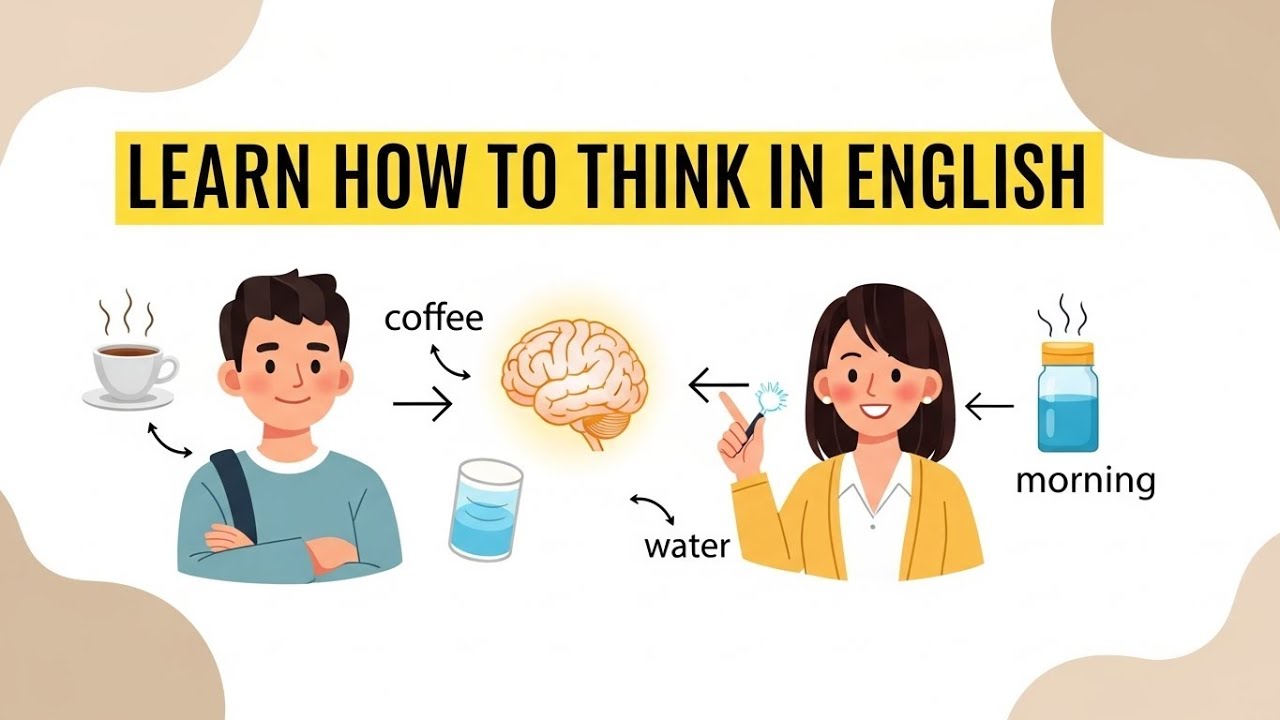 How to Think in English Naturally | English Listening & Speaking ...