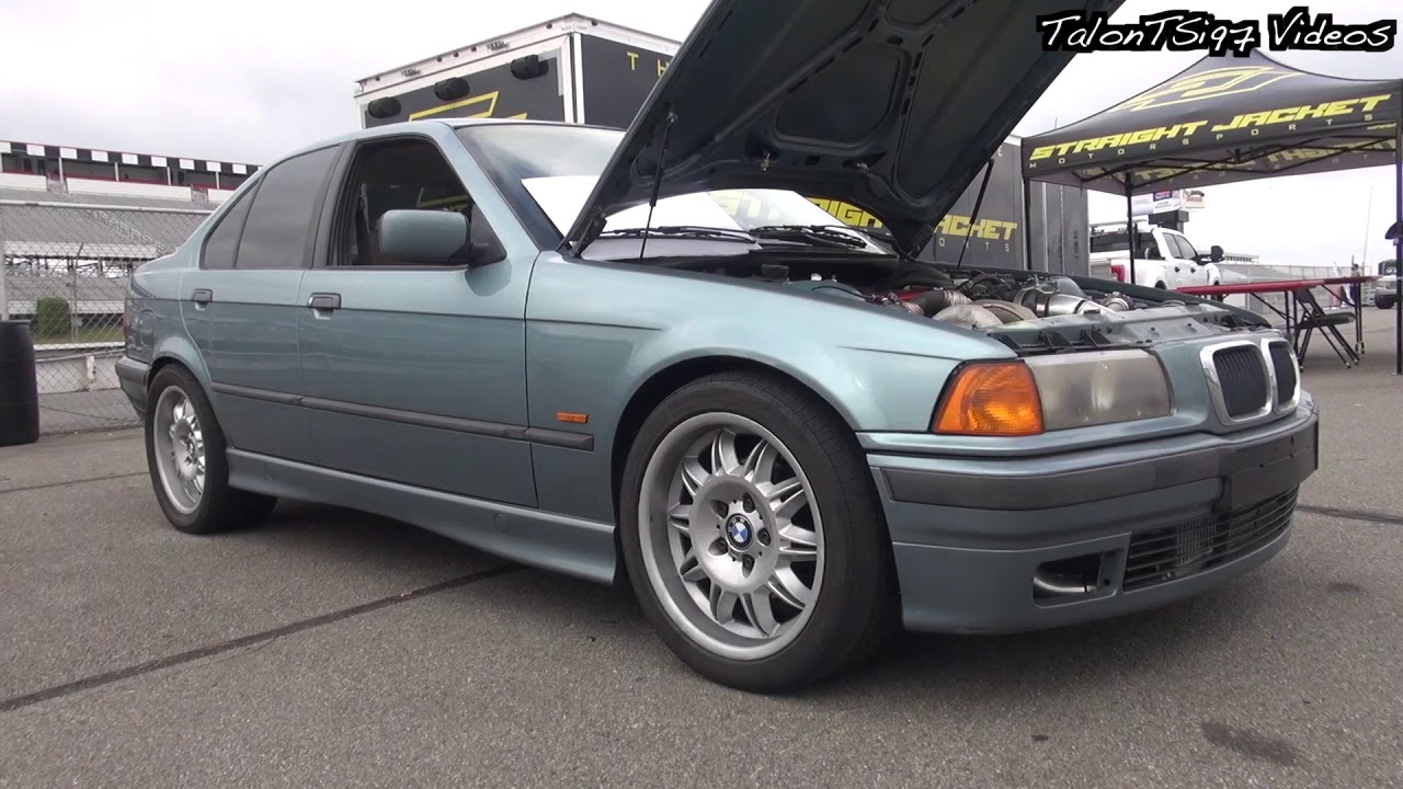 Sleeper 4-Door LS Twin Turbo BMW Spotted For Sale - YouTube