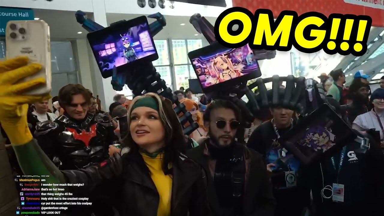 BBNO$'s CRAZY cosplay at AnimeExpo - YouTube
