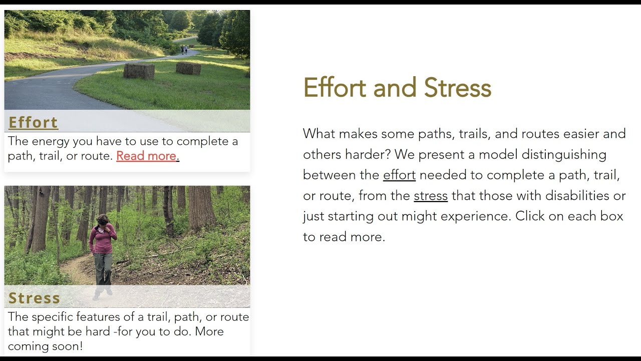 Trail Stress - When ruts create a barrier on a natural trail, there may ...