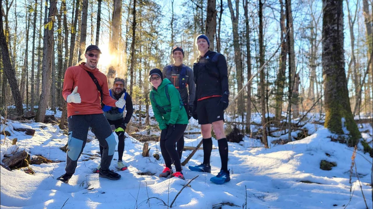 Saturday February 3, 2024. A beautiful winter run. Trailer 1. 1/12 ...