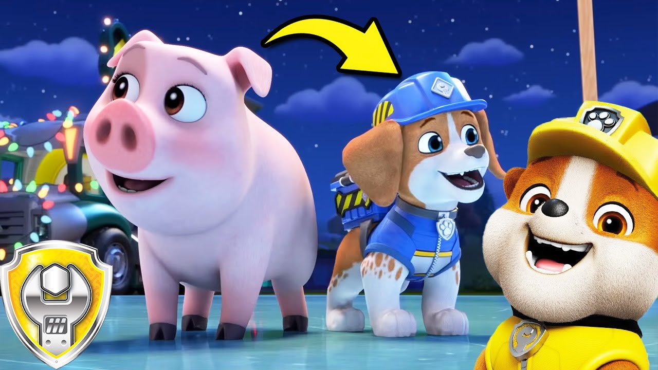 Chase Helps Rubble With The Holidays! | Rubble & Crew | Cartoons for ...