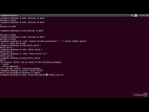 Linux for bioinformatics ( lecture 1) - YouTube
