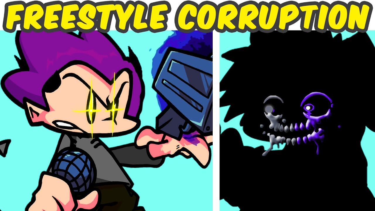 Friday Night Funkin VS Freestyle Corruption VS Pico VS Evil Boyfriend ...