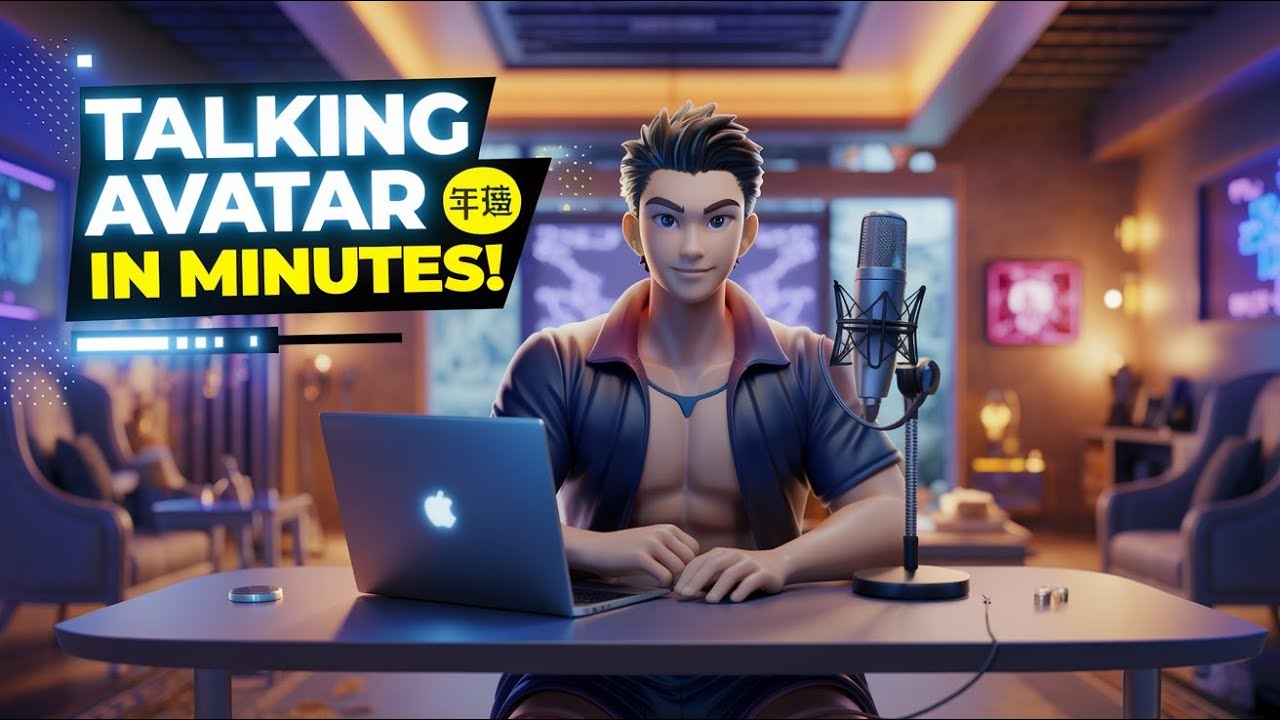How to Create a Talking Avatar in Minutes! No Code Needed - YouTube