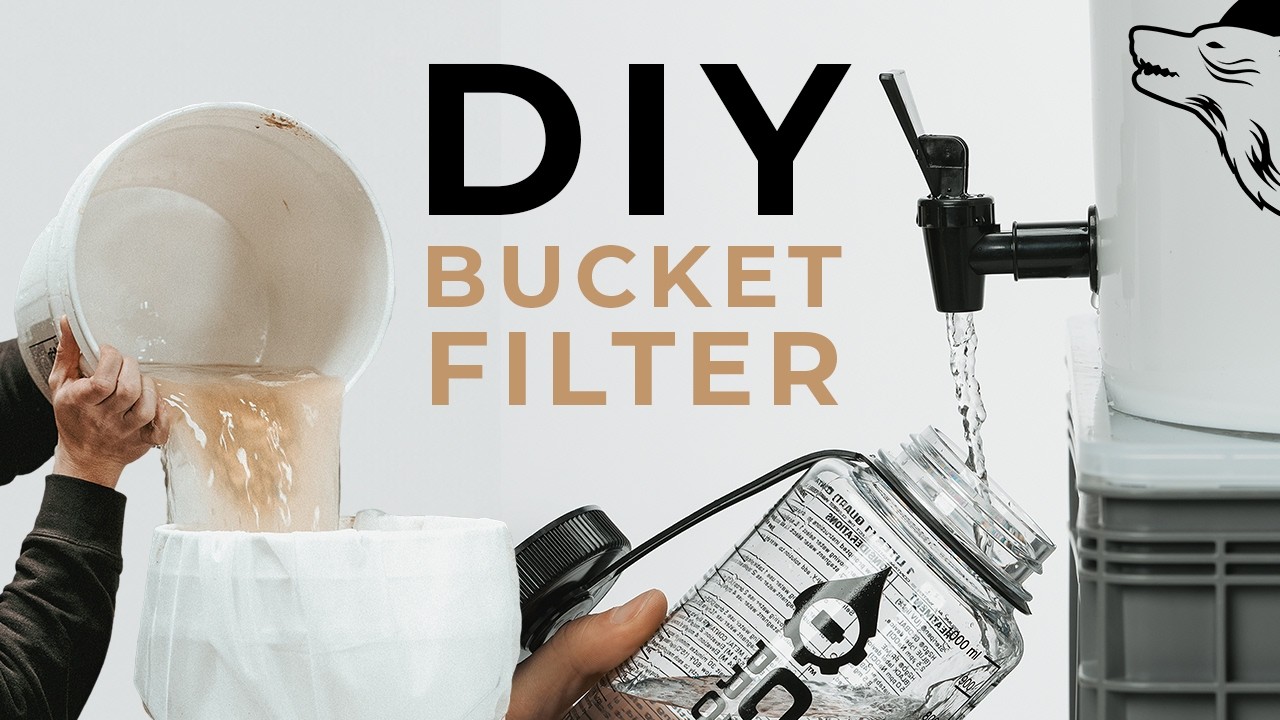 How To Build a Bucket Filter: Home Disaster Preparation - YouTube