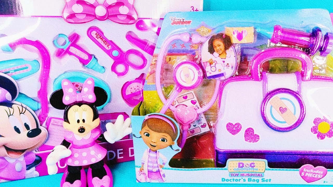 Unboxing Set de Doctor/Doctora Juguetes/ Minnie Mouse/ Review/ Juguetes ...