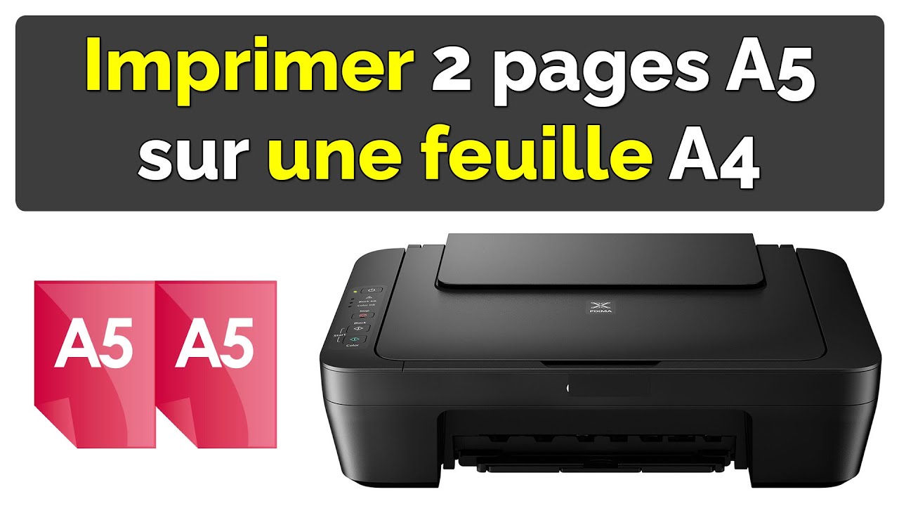 comment imprimer 2 pages a5 sur une feuille a4 pdf imprimer format a5 sur feuille a4 pdf ...