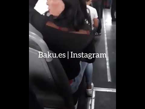 Bakıda avtobusda biabırçılıq: Sən bilirsən mən kimin qızıyam?... Diqqet soyus var!!!