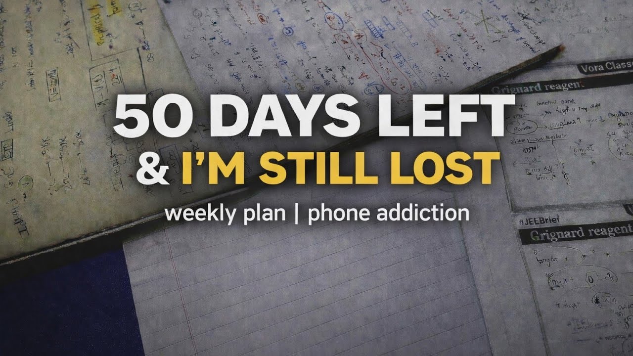 Distracted as hell With 50 Days Left - My April Comeback Plan😭 - YouTube