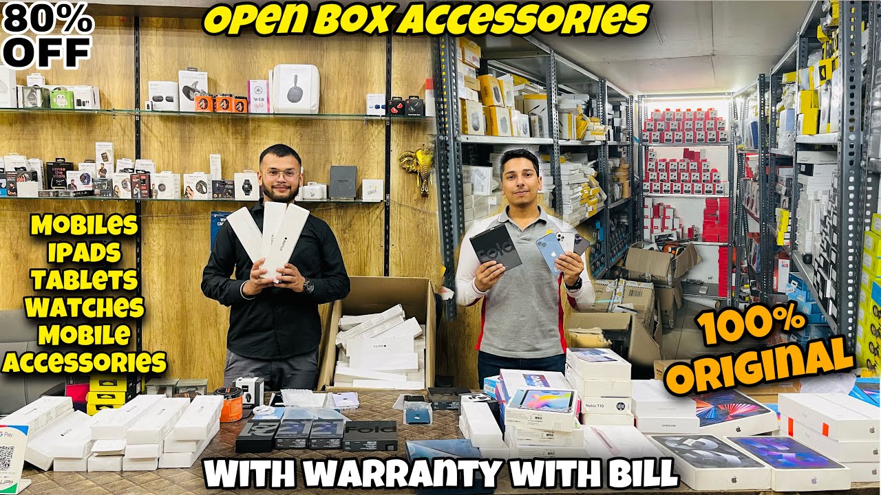 Open Box Accessories| 100% Original With Warranty with bill| Phone Pro ...