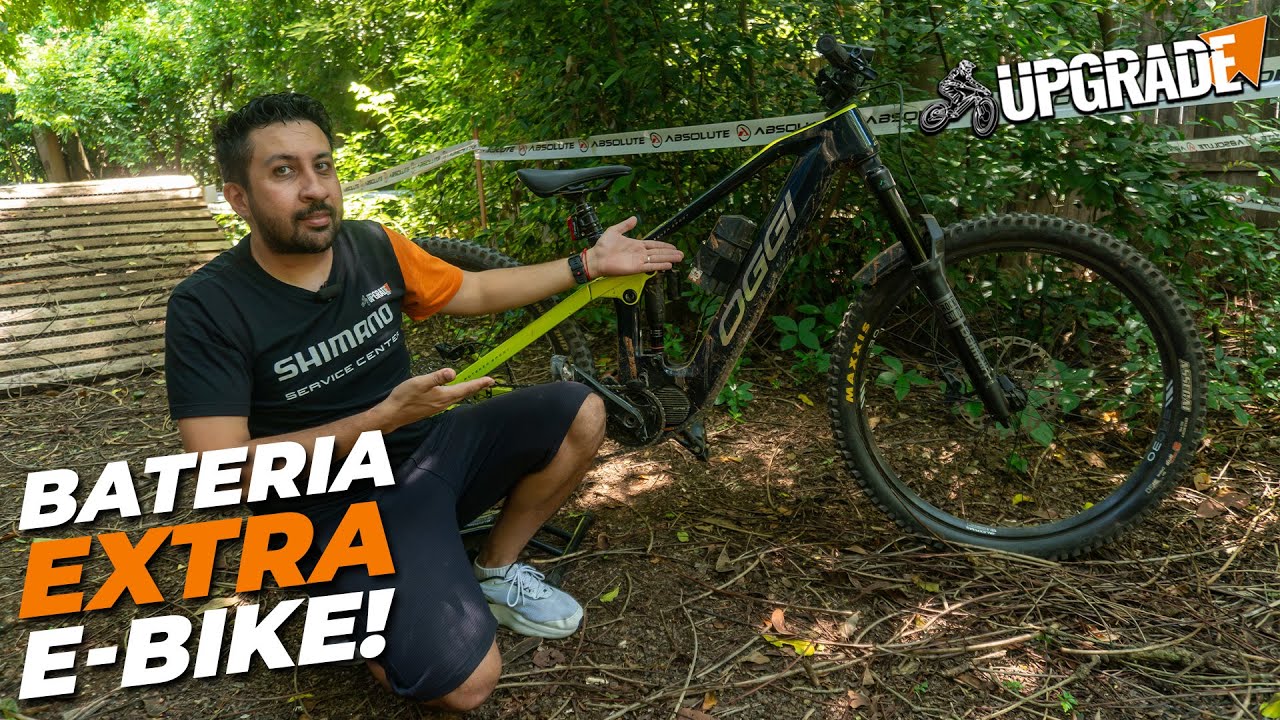 RODE MAIS DE 100km DE E-BIKE COM BATERIA EXTRA - UPGRADE BIKES! - YouTube