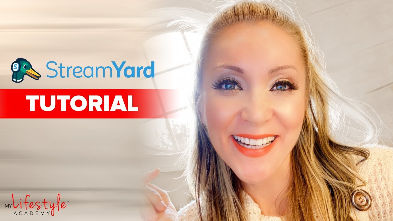 StreamYard Tutorial - Go Live On Social Media! - YouTube