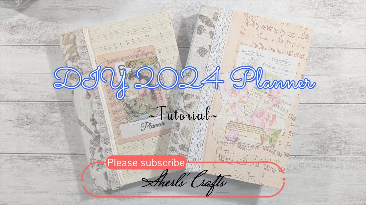 DIY 2024 Planner with FREE PRINTABLE - YouTube