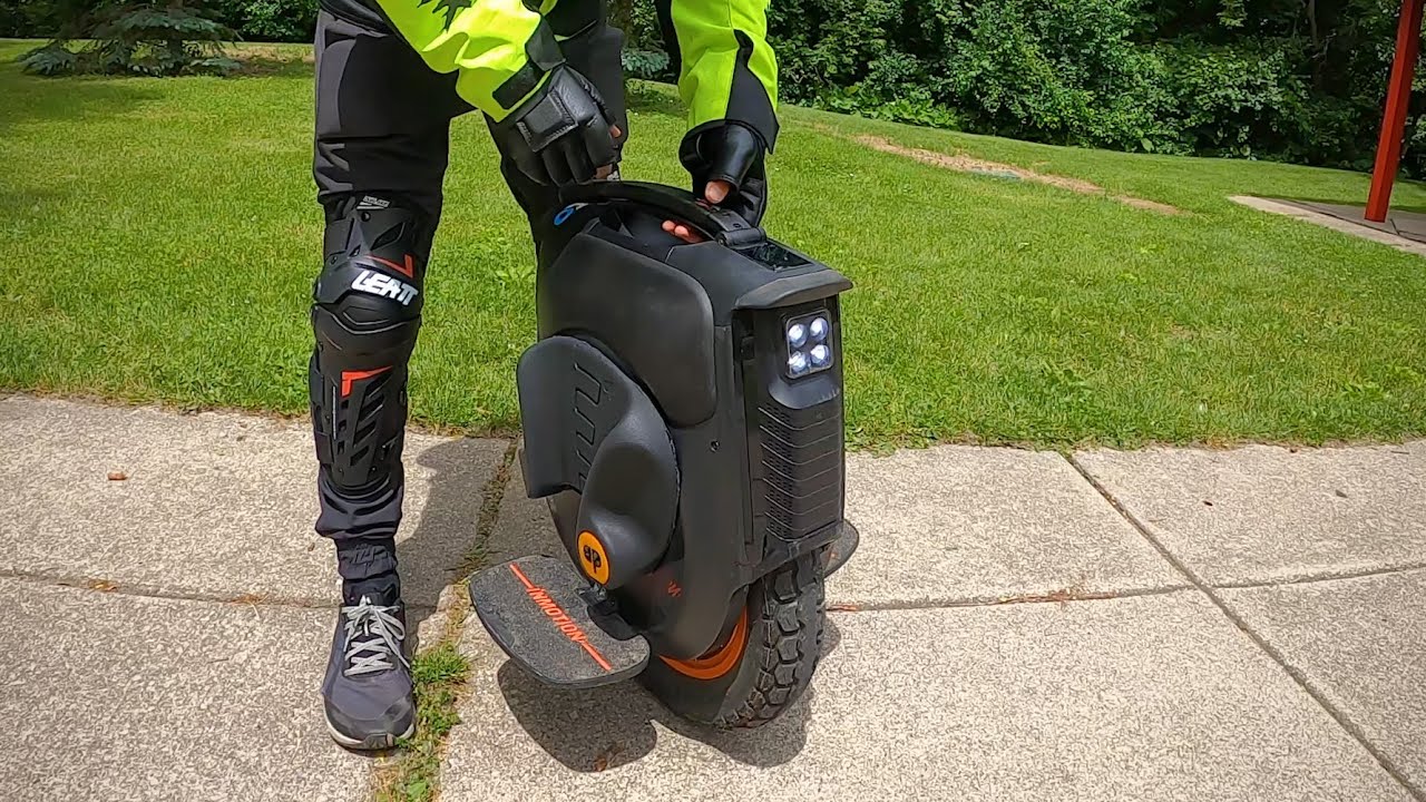InMotion V12 High Torque Electric Unicycle - POV Test Ride - YouTube