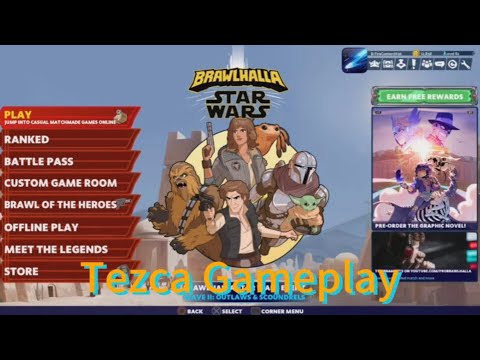 Brawlhalla Tezca Gameplay (Pt 1) - YouTube