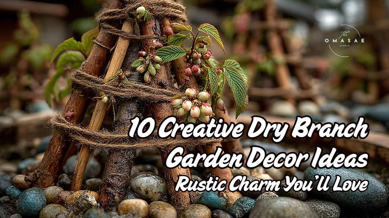 10 Creative Dry Branch Garden Decor Ideas 🌿 Rustic Charm You’ll Love ...