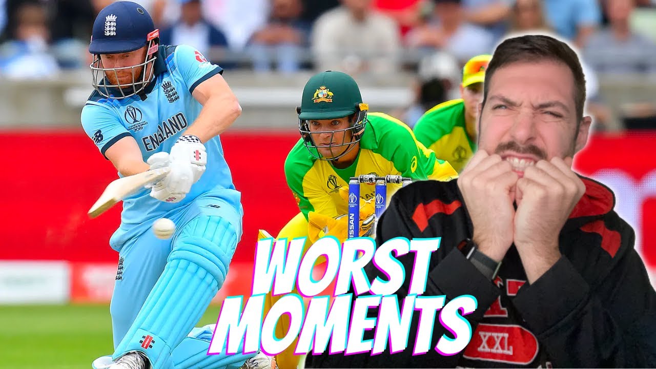 American Reacts to Worst Cricket Moments - YouTube