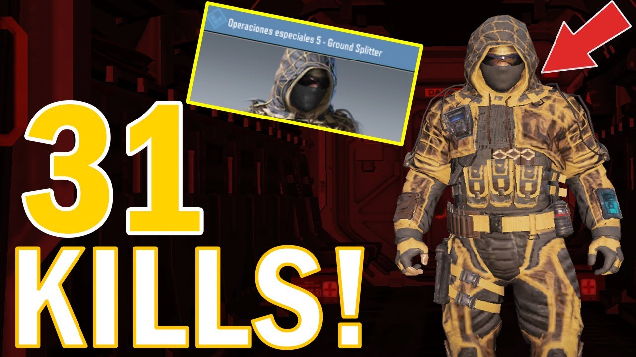 Operaciones Esp.5 Ground Splitter Skin Gameplay | CALL OF DUTY MOBILE ...