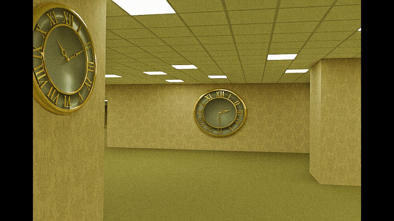 Backrooms - The Clocks (Found Footage) - YouTube
