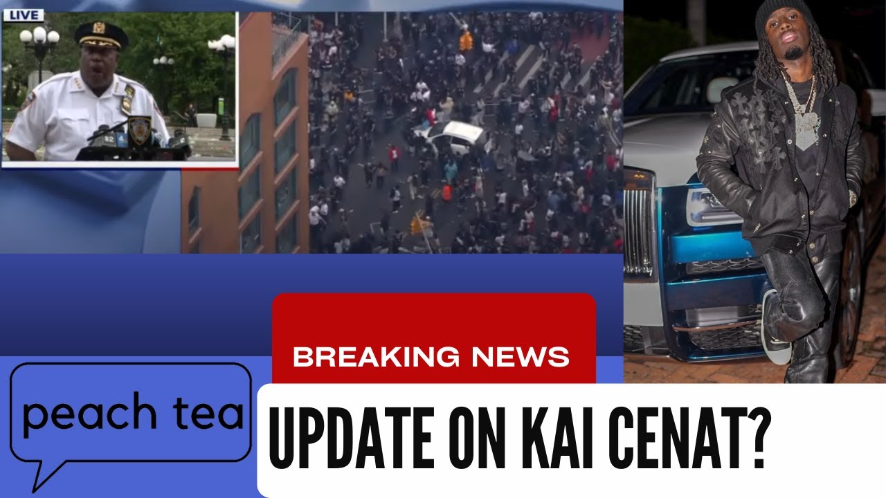 Update on Social Media Influencer Kai Cenat : Live Footage - YouTube